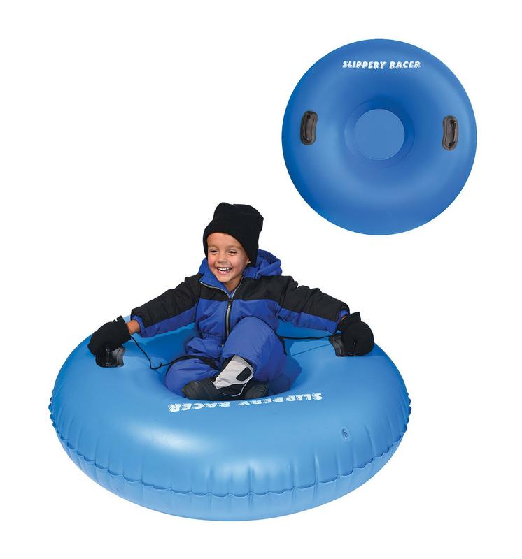 Slippery Racer Airraid ™ 48 " Inflatable Snow Tube Sled