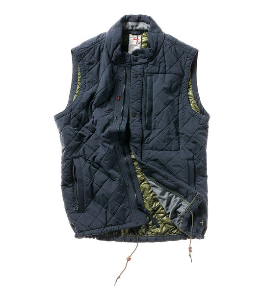 Relwen Men's Quilted Tanker Vest
