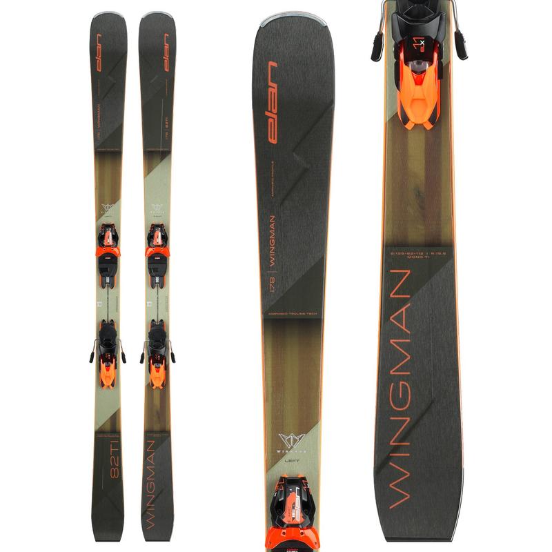 Elan Wingman 82 Ti Skis With Ps Elx 11.0 Gw Bindings 2024