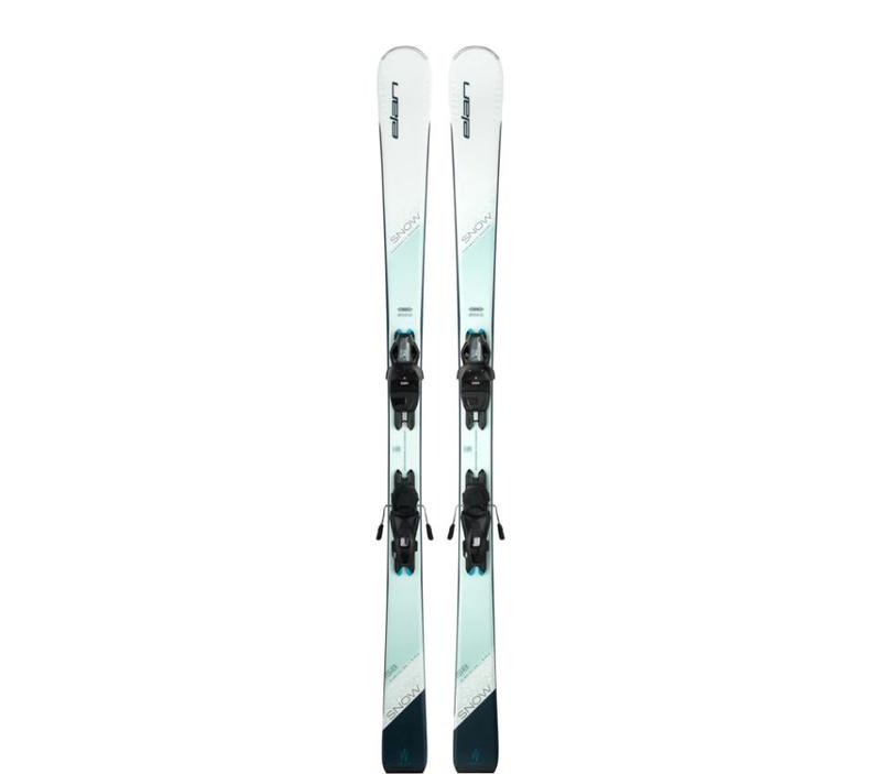 Elan Snow White Ls Womens Skis With El9.0 System Bindings 2024